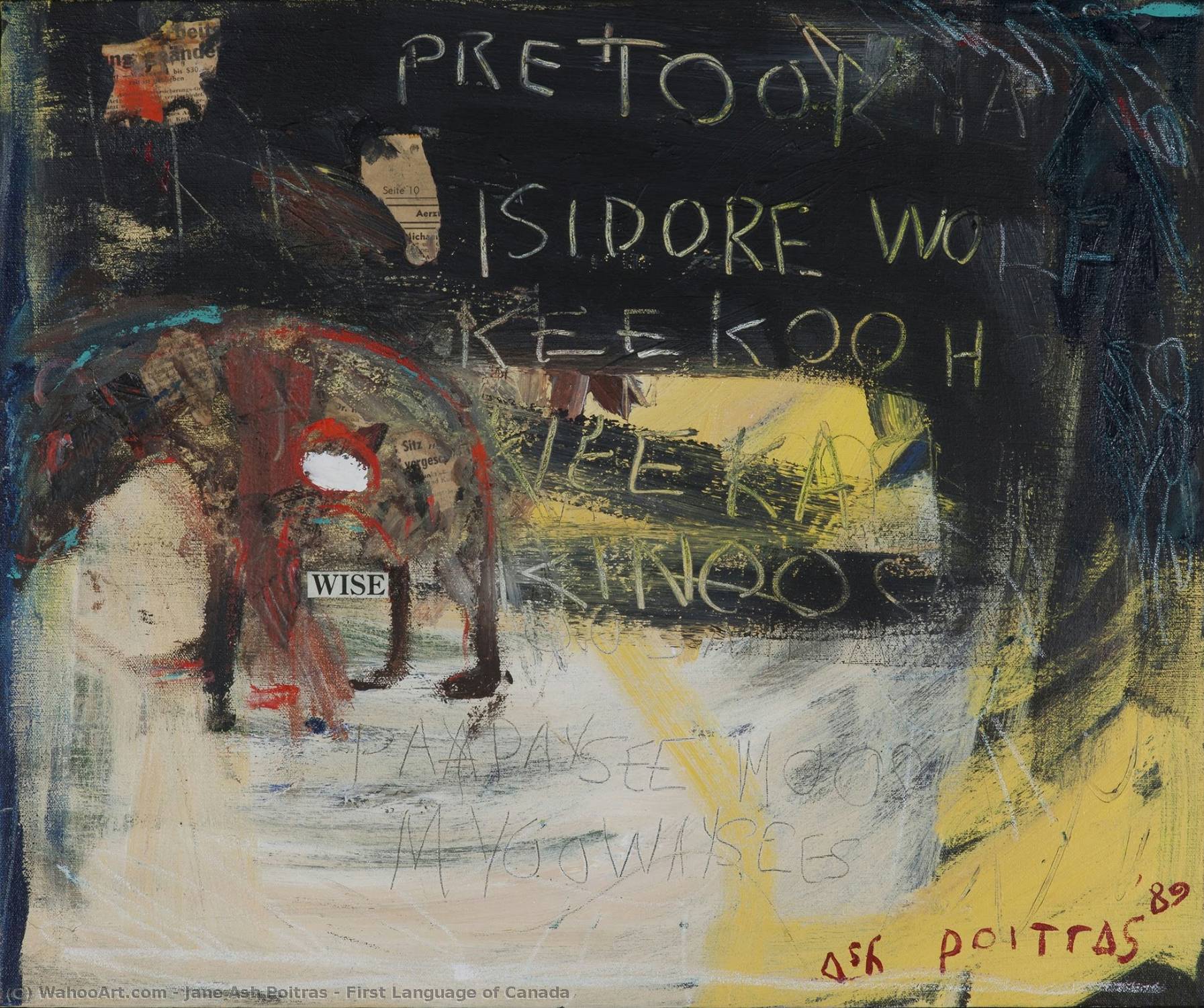 First Language of Canada, 1989 de Jane Ash Poitras Jane Ash Poitras ...