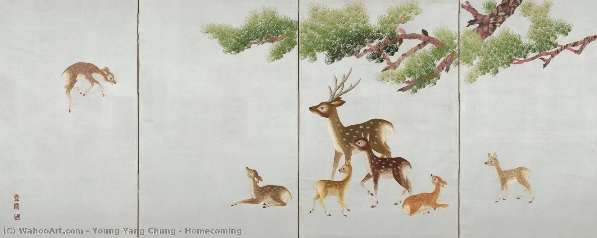 Inicio, 1960 de Young Yang Chung Young Yang Chung | WahooArt.com