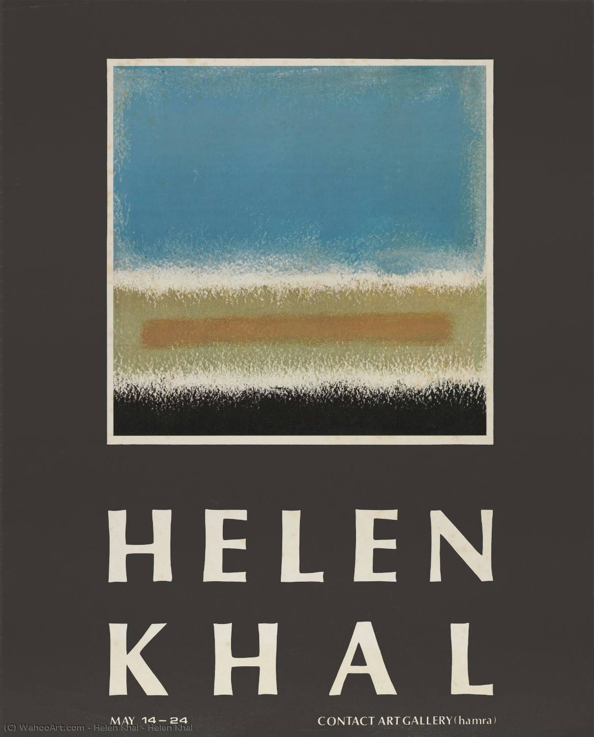 Helen Khal, 1974 de Helen Khal (1923-2009, United States) Helen Khal ...