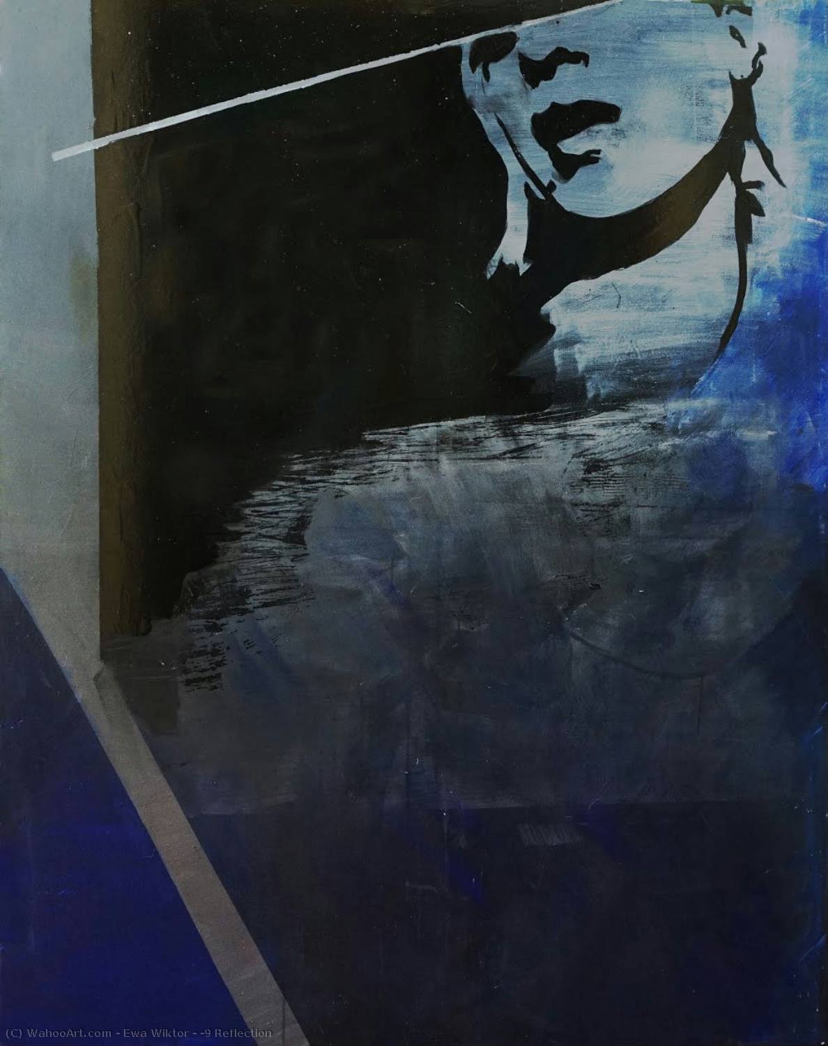 #9 Reflection, 2016 de Ewa Wiktor Ewa Wiktor | WahooArt.com