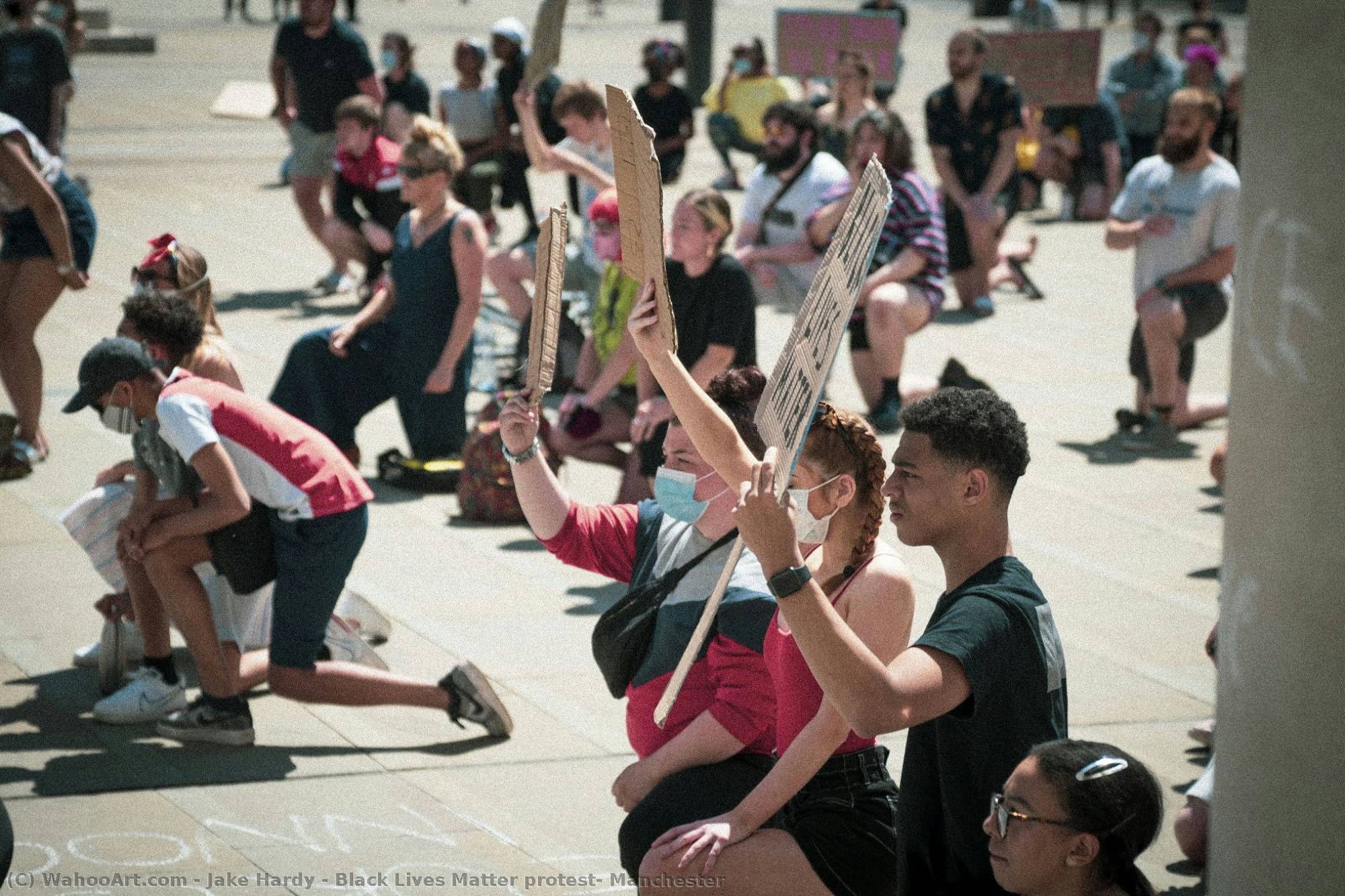Black Lives Matter protest, Manchester, 2020 de Jake Hardy Jake Hardy ...