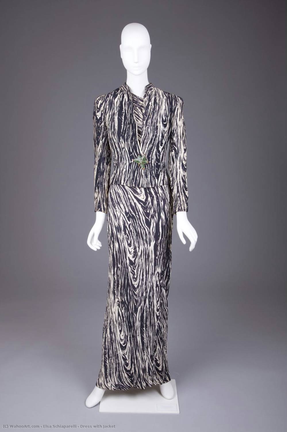 Order Artwork Replica Dress with Jacket, 1938 by Elsa Schiaparelli ...