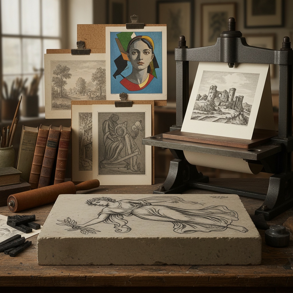 Lithography: A Historical Survey of Technique, Artistic Expression ...