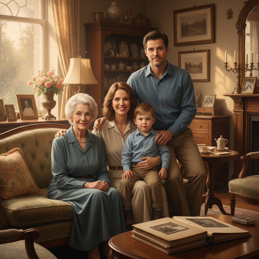 Preserving Generations: The Enduring Significance of Family Portraits ...