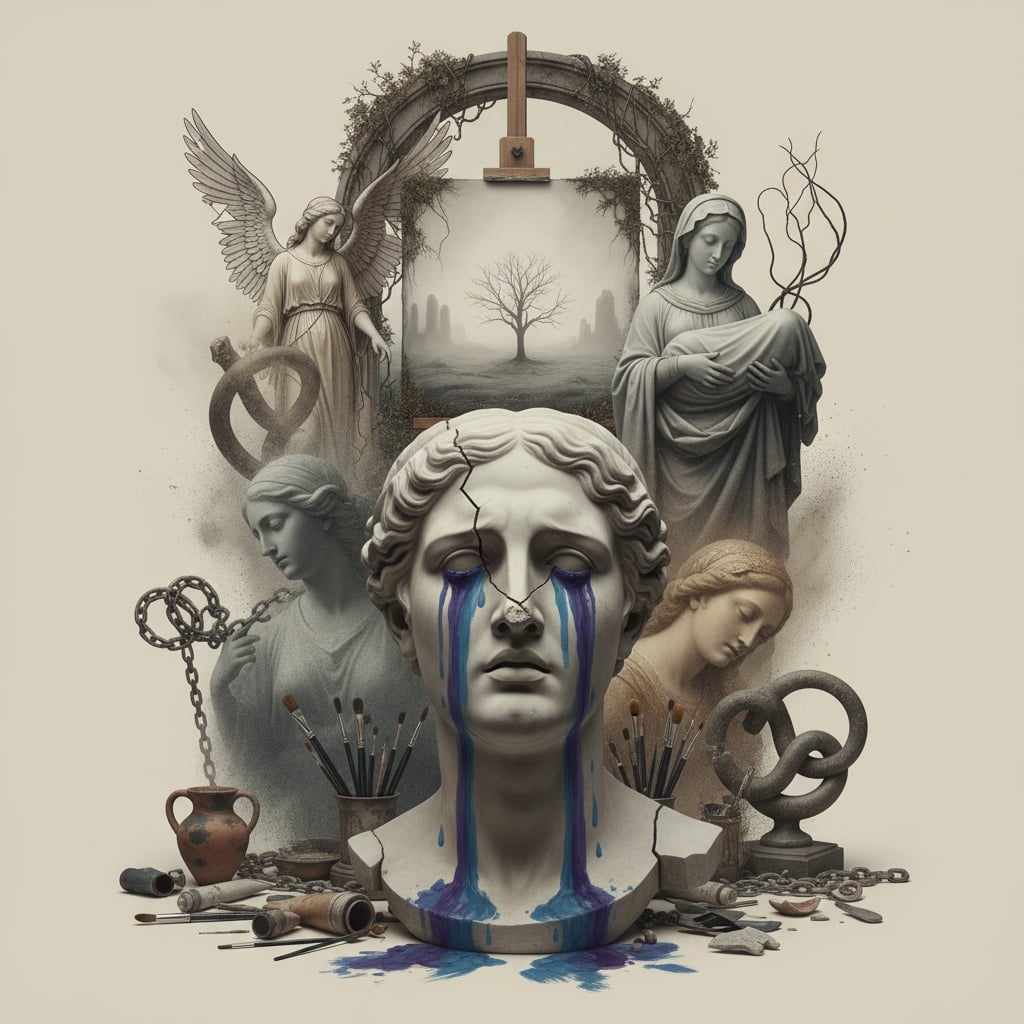 Echoes of Absence: Loss & Grief in Visual Art Through the Ages