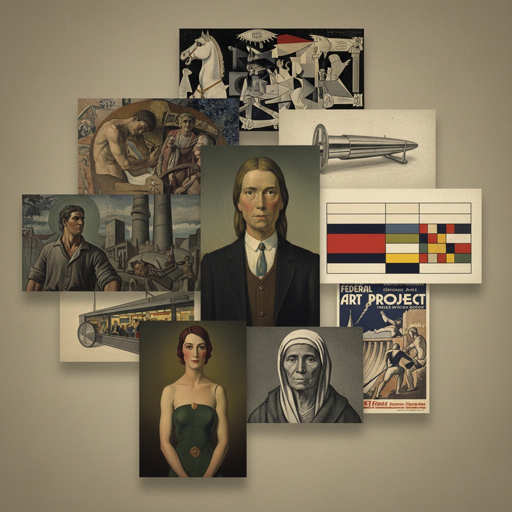 1930s Art: 10 Masterpieces Reflecting a Decade of Change | WahooArt