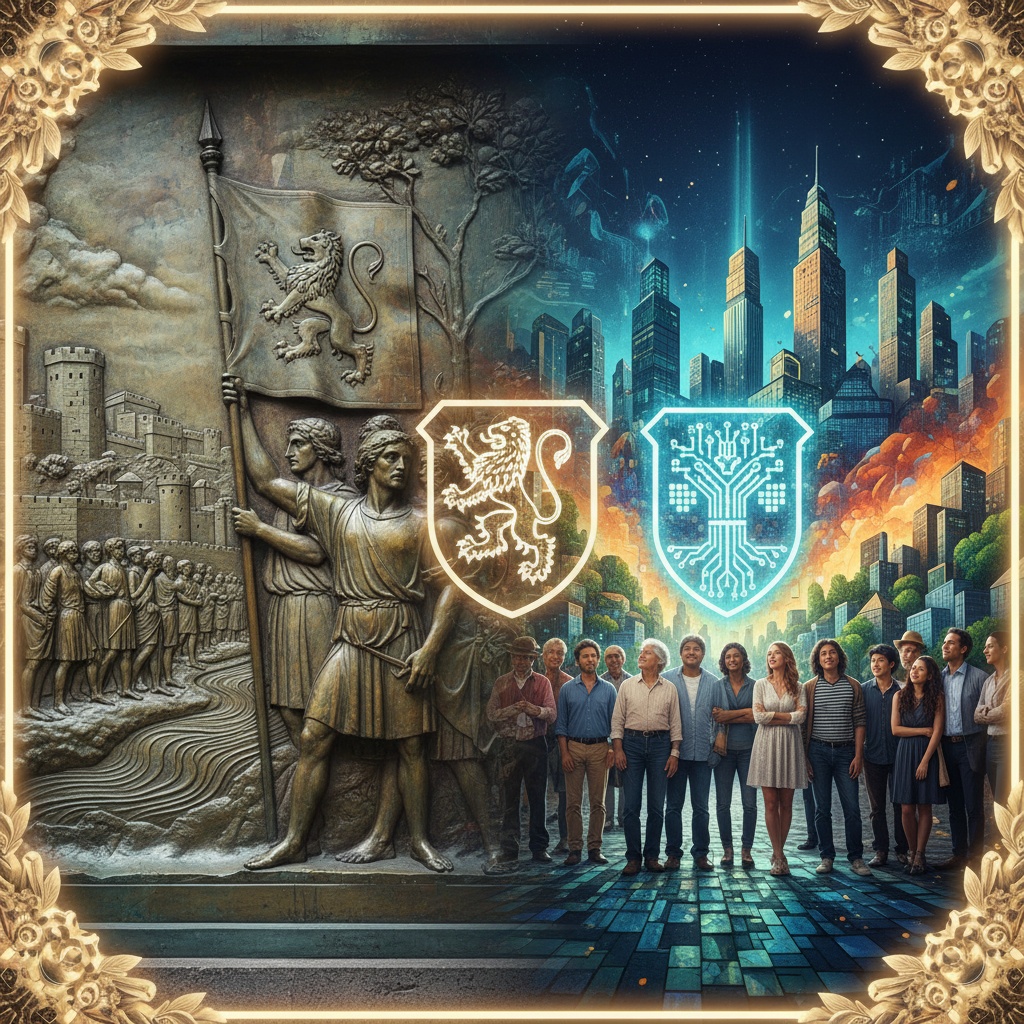 Emblems of Belonging: Exploring Civic Pride Through Historical ...