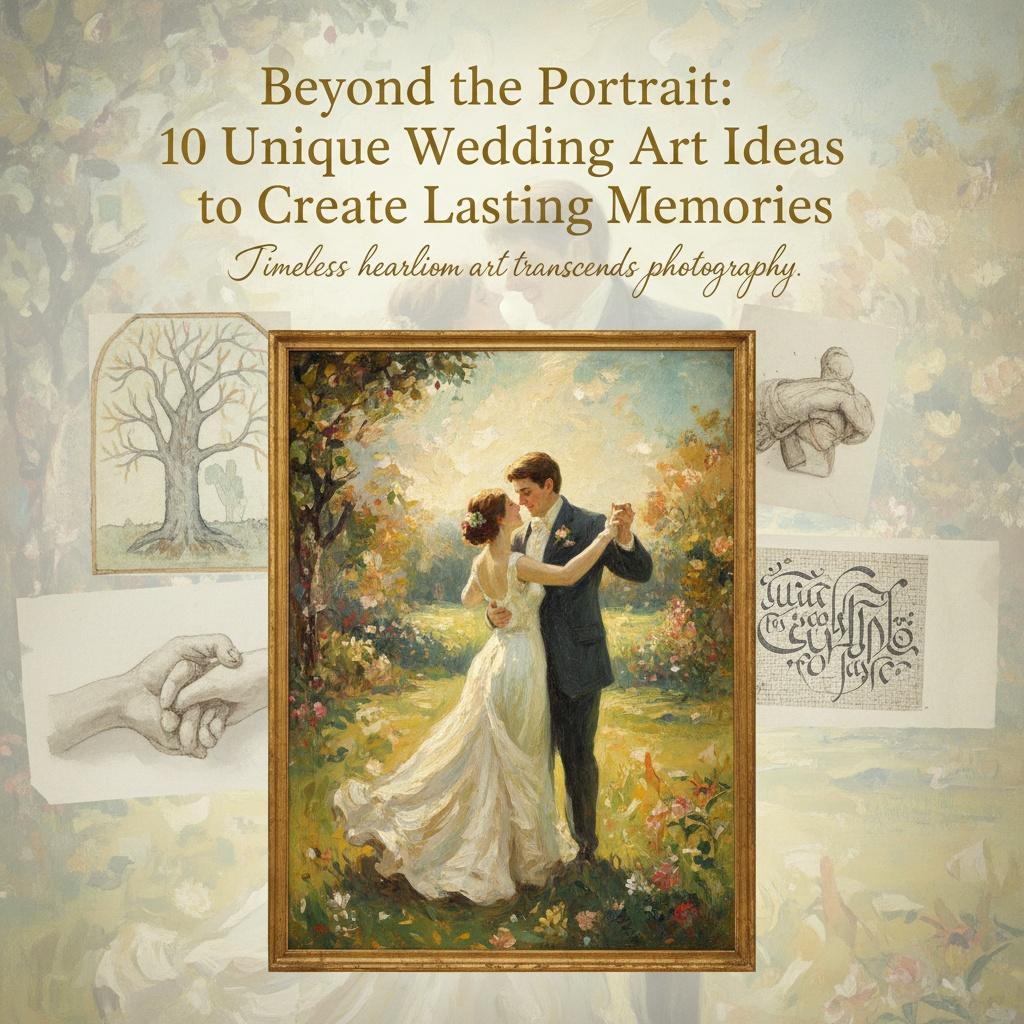 Beyond the Portrait: 10 Unique Wedding Art Ideas to Create Lasting Memories