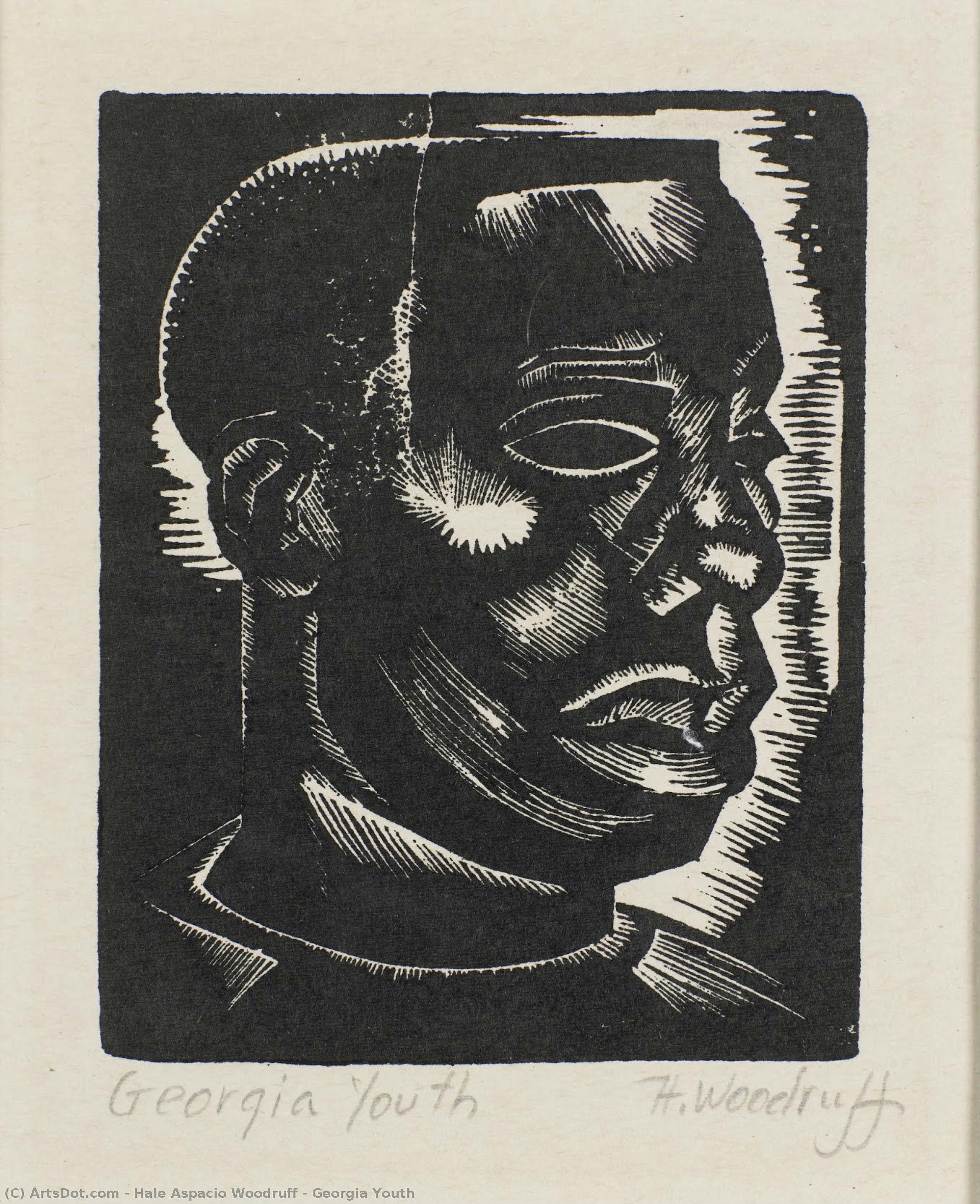 Order a reproduction of Georgia Youth - hale aspacio woodruff