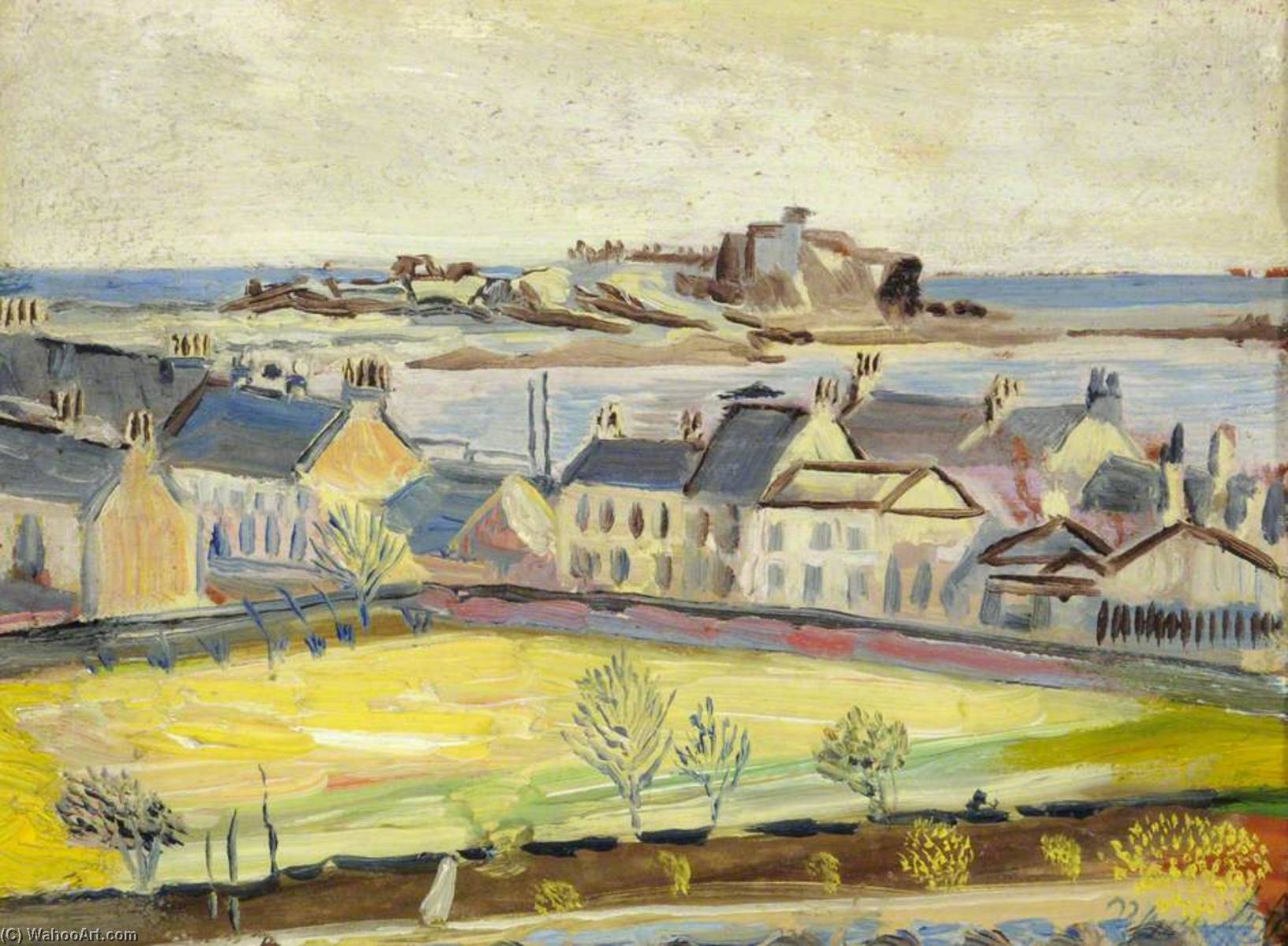 Obtenez une impression de First Tower and Elizabeth Castle - francis ...