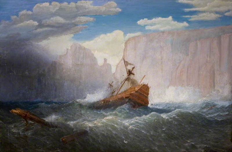 のジークレーを制作します。 The Last of the Spanish Armada - anthony carey stannus